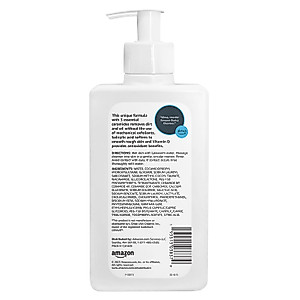 Amazon Basics Cleanser Face Wash - Renewing Salicylic Acid with Ceramides & Vitamin D, 8 fl oz, 1-Pack