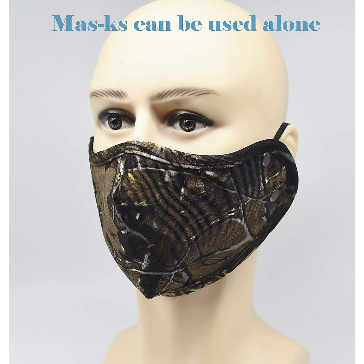 UOUDIO Ushanka Men's Winter Hat with Ear Flaps and Faux Fur Inner - Camo Camouflage Russian Trooper Trapper Hat Hunting Skiing Hat for Men Women