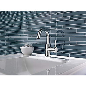 Peerless Precept Single Hole Bathroom Faucet, Single Handle Bathroom Faucet Chrome, Bathroom Sink Faucet, Drain Assembly, Chrome P191102LF