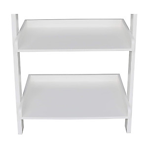 International Concepts 5 Tier Leaning Shelf, White