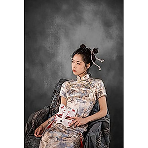 Kate 5x7ft Gray Texture Backdrop Gray Purple Abstract Portrait Headshot Backgrounds for Photoshoot, Photo Video Studio Prop