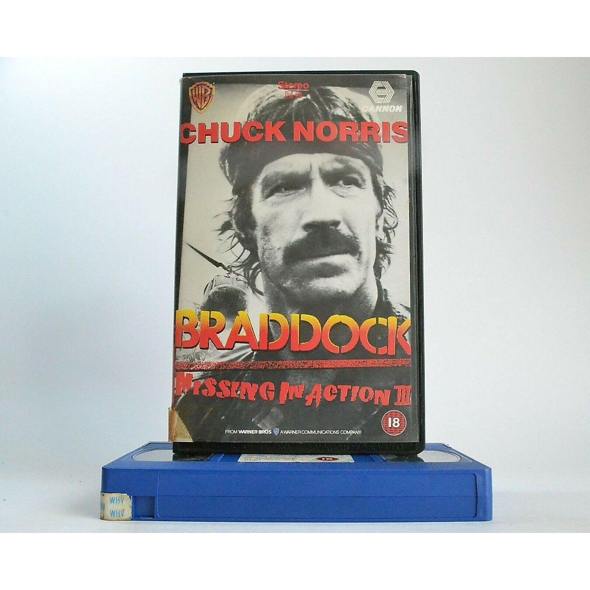 Braddock: Missing in Action 3 (1988) - Action/Adventure - Chuck Norris - Pal VHS
