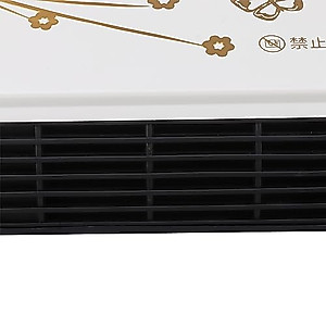 Mini Air Conditioner, Cooling Heating Wall Hanging Air Conditioner with Digital Display Remote Control for Bathroom Bedroom