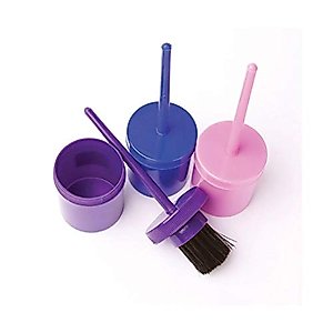 Lincoln Hoof Oil Brush With Container (One Size) (Pink)