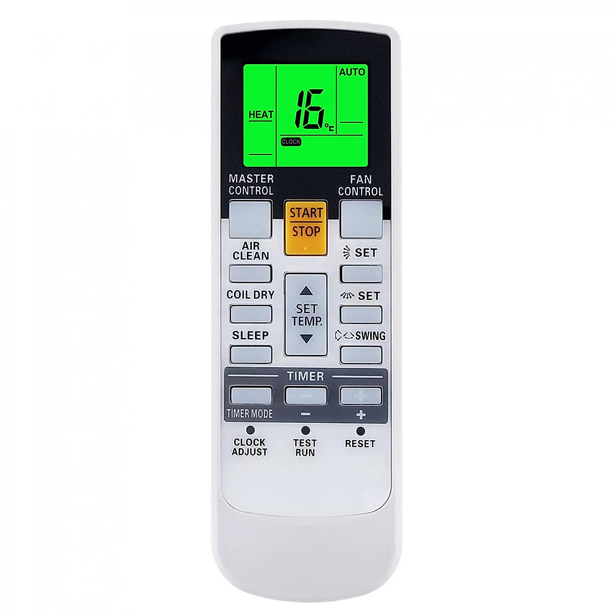 Replacement Remote Control for Fujitsu AR-REG1U AR-REY1U UTY-LNHUM ASU9RLS3 ASU12RLS3 ASU15RLS3 AUU12RLF AUU18RLF AUU9RLF AR-RAE1E AR-RAE2U AR-RAE1U ASTG30JEC ASTG34JEC AR-SY1 AR-RY3 AR-RY14