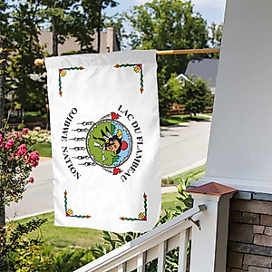 LIICHEES Flag Of The Lac Du Flambeau Ojibwe Nation Garden Flag 12x18 Inch Double Sided Outside Decoration Banner Yard Welcome Flags Home Decor Flags