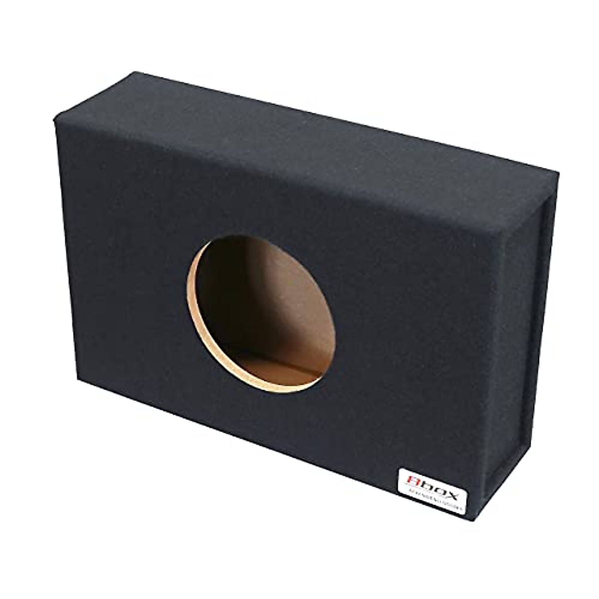 Atrend 8SVME BBox Series 8" Single Shallow Hyper Vented Enclosure, Black
