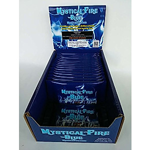 Mystical Fire Blue Campfire Fireplace Colorant Packets (25 Pack, Mystical Fire Blue)