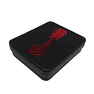 Dice Display and Storage Case - Red Dragon Design
