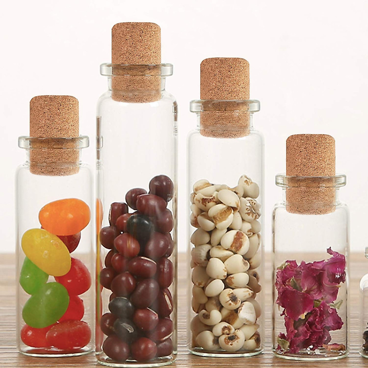 Lainrrew 30 Pcs Tapered Cork Plugs, Wooden Wine Bottle Cork Stoppers Wine Corks for Wine Beer Bottles(0.9 x 1.73")