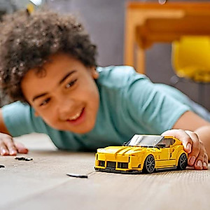 LEGO® Speed Champions Toyota GR Supra 76901 Toy Car Building Kit; Racing Car Toy for Kids