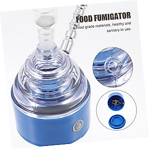 GANAZONO 1 PC Smoker Bbq Smoke Infuser Cheese Fumigator Salmon Fumigator Steak Fumigator Kitchen Food Fumigator Convenient Food Fumigator Useful Kitchen Supply Bubble water portable rubber