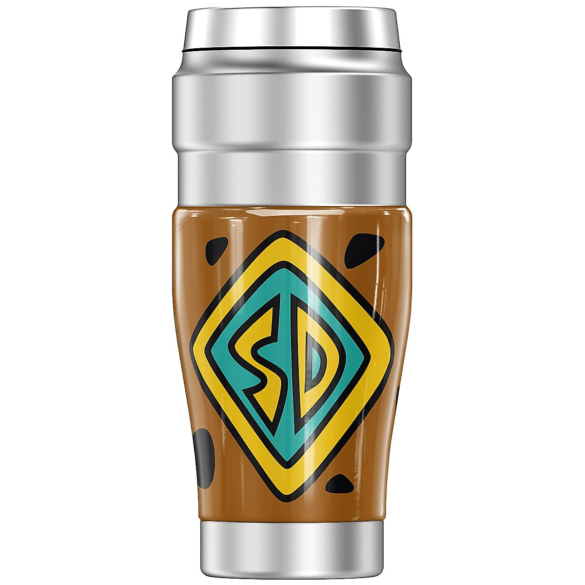 THERMOS Scooby-Doo Face STAINLESS KING Stainless Steel Travel Tumbler, Vacuum insulated & Double Wall, 16oz