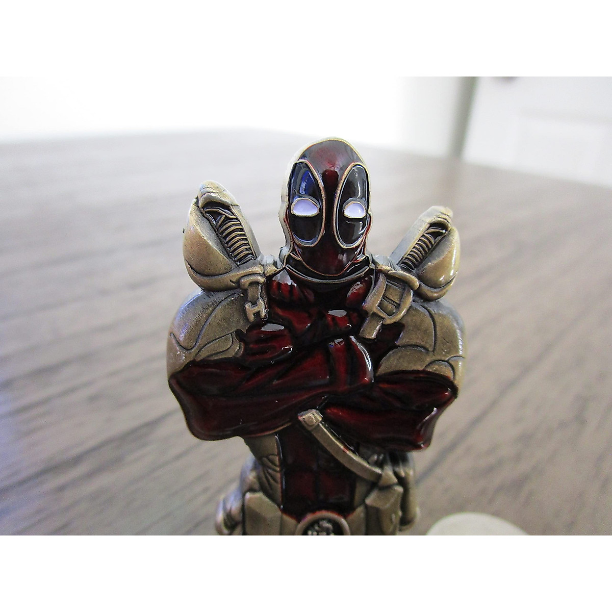 Oneworldtreasures Superhero Deadpool Dead Pool Marvel USN Chief CPO Challenge Coin