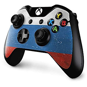Skinit Decal Gaming Skin Compatible with Xbox One Controller - Originally Designed Russian Flag Distressed Design