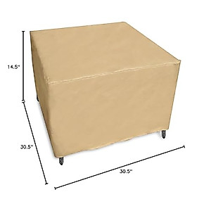 Protective Covers 1165-TN Quality Large Outdoor Furniture Cover, Tan