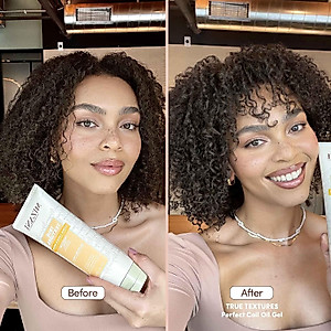 MIZANI True Textures Perfect Coil Paraben & Silicone-Free Oil Gel - Curly Hair Gel Styler, Moisturizes and Fights Frizz With Coconut Oil, For Curly & Dry Hair