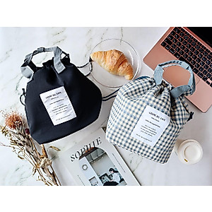 Munya Munya Lunch Bag for Women Adult Men Leakproof Cooler Cute Lunch Boxes Tote Bags Large Capacity Reusable Insulated Lunch Container for Work Office Picnic or Travel … (lavender)