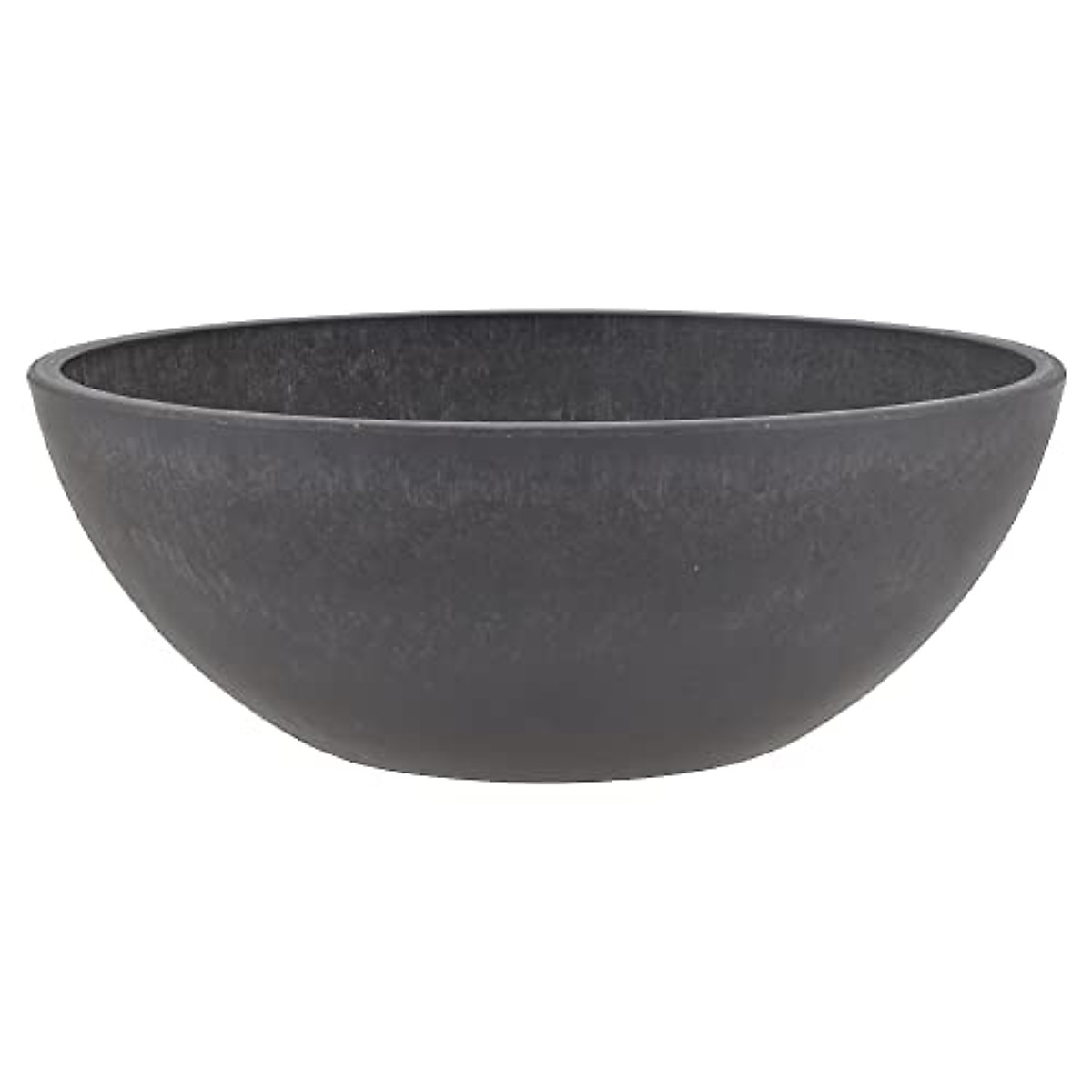 PSW Arcadia Products, Centerpiece Bowl, Fairy Garden Planter M25DC, 10 Inch, Dark Charcoal