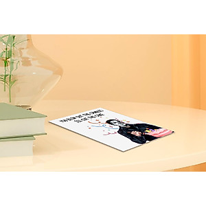 Joycard Funny Birthday Greeting Card with Envelope, Naughty Birthday Card Gift for Him Her, Horror Movies Killer Bday Greeting Card, You Blow Out The Candle