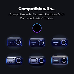 Nextbase 322GW Dash Cam Front and Rear Camera + Hardwire Kit