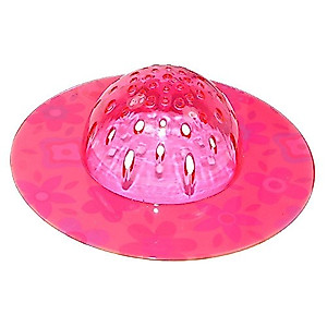 2 Pack- Decorative Design Sink Strainers- Random Colors Delivered- Durable Plastic Prevents Clogged Drains Will Never Rust Fits Most Kitchen Sinks