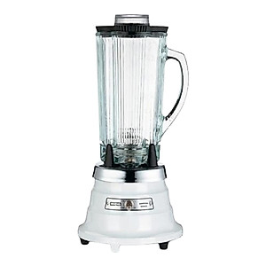 Waring 700G Single-Speed Food Blender with 40-oz. Glass Container, 16.5" Height, 8" Wide, 7" Length