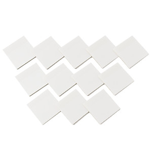 300Pcs Transparent Sticky Notes Clear Sticky Notes Waterproof self-Adhesive Translucent Sticky Notes