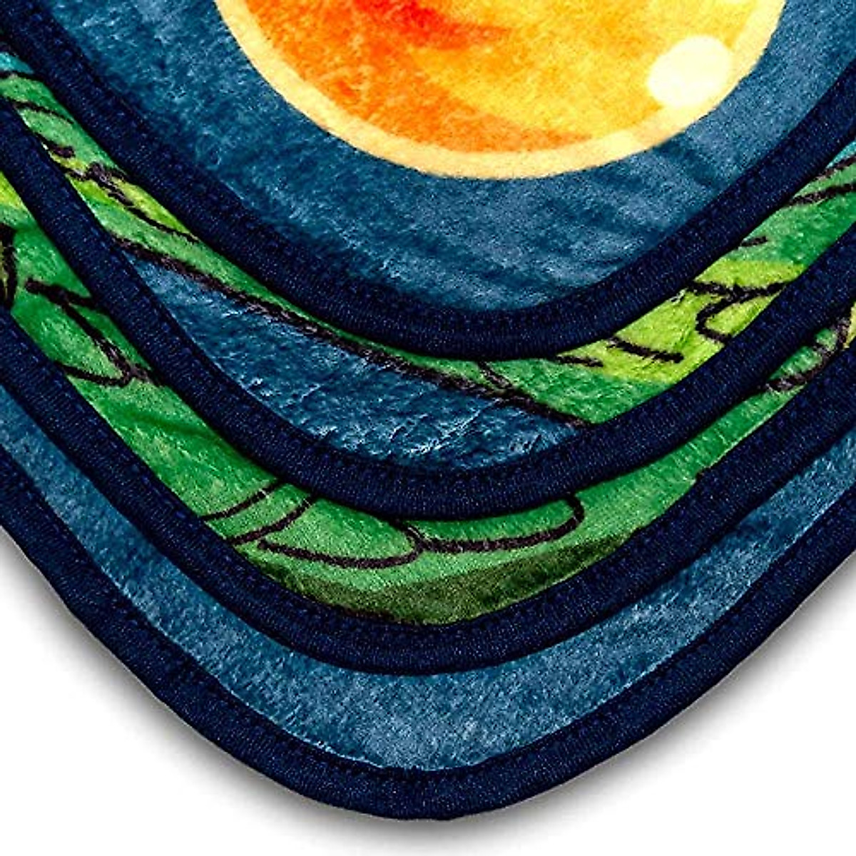 Dragon Ball Z Bed Blankets (DBZ-Blue)
