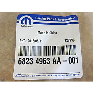 Mopar Ram Bumper Plug