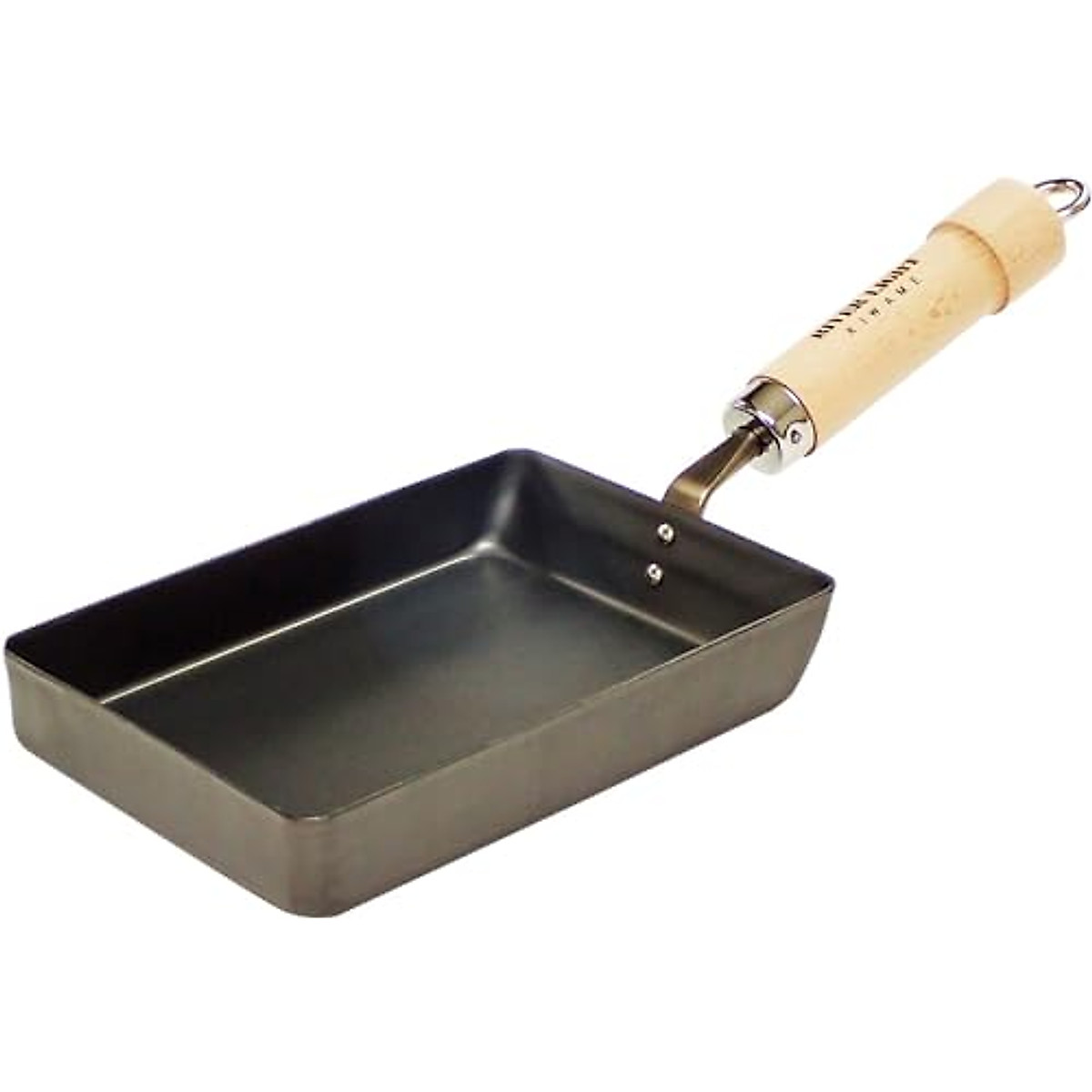リバーライト(Riverlight) River Light Egg Grill, Iron Frying Pan, Kyoku, Japan, Small, Induction Compatible, Made in Japan