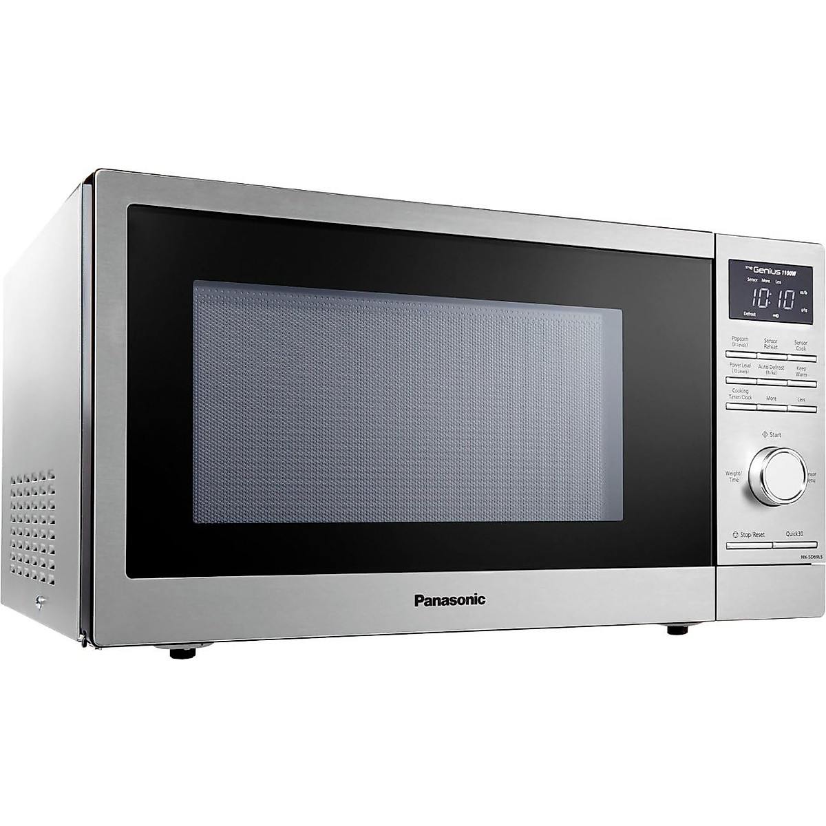 Panasonic NN-SD69LS 1.3 cu. ft. 1100W Microwave with Sensor Cook Technology - Stainless Steel