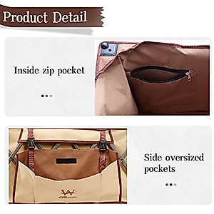 Whitsunday Folding Collapsible Utility Camping Park Cart - Heavy Duty Outdoor Park Beach Cart, Grocery Wagon for Camping, Sports, Shopping