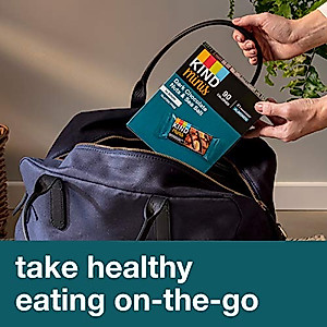 KIND Minis, Dark Chocolate Nuts & Sea Salt, Healthy Snacks, Gluten Free, Low Calorie Snacks, Low Sugar, 10 Count