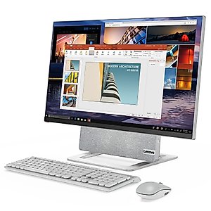 Lenovo Yoga 7 AiO 27 Touch 1TB SSD 32GB RAM Extreme (AMD Ryzen 7 Processor with 8 Cores and Max Boost 4.40GHz, 32 GB RAM, 1 TB SSD, 27" UHD Touchscreen, Win 11) Desktop All in One PC Computer 7i