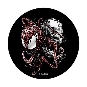Marvel Carnage And Venom Head To Head PopSockets PopGrip: Swappable Grip for Phones & Tablets
