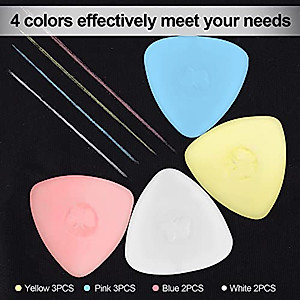 10PCS Professional Tailor Chalk Fabric Chalk for Sewing Tailors Chalk, Fabric Markers for Sewing, Fabric Chalk Sewing Wax Based Tailor's Chalk