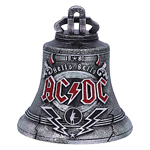 Nemesis Now ACDC Hells Bells Storage Box, Secret Compartment, Money Holder, Officially Licensed Collectible Merchandise and Gift for Rock Band Fans 13cm