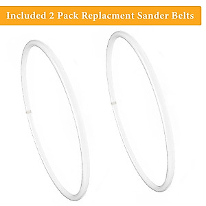 903373 Sander Belt Ximoon Power Cable Replacement Porter Belt Compatible with DeWalt Sander Belt DWE6423K DWE6421 DCW210 DWE6420 N372461 N430442-2 Pack