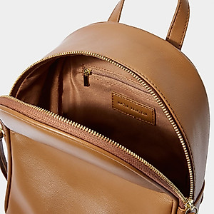 KATIE LOXTON Isla Womens Medium Zippered Top Handle Backpack Tan