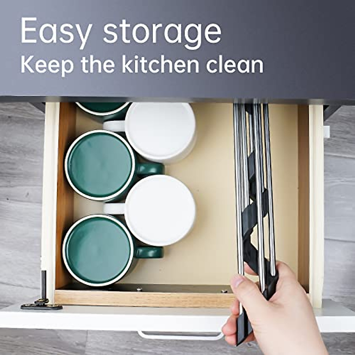 Tomorotec Triangle Roll-Up Dish Drying Rack for Sink Corner Small Foldable Stainless Steel Over The Sink Multipurpose Kitchen Drainer Caddy Trivet Rustproof Organizer Storage Space Saver Shelf (Black)