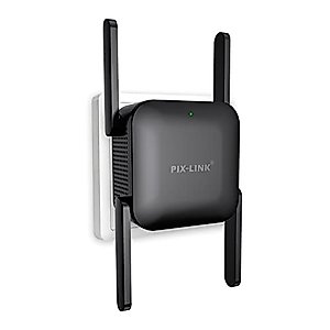 WiFi Extender, 1200Mps 5.8GHz / 2.4GHz WiFi Range Extender, WiFi Booster Cover Up to 7000 Sq.ft and 32 Devices WiFi Extender Signal Booster for Home WiFi Repeater to Extend Range of Wireless Internet