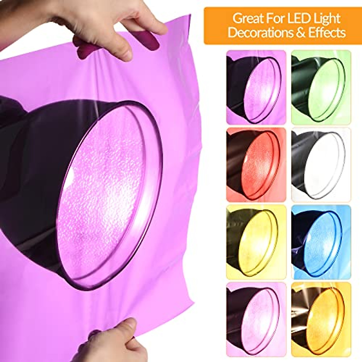 40 Pcs 14 x 14 Inch Colored Cellophane Paper Cello Sheets Wraps Multi-Colored Cellophane Transparent Gift Wrap with 120 Pcs Metallic Twist Ties, for DIY Arts Crafts Gifts Treats Candy Wrapping