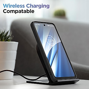 Encased Belt Case for Moto G 5G (2023) Slimshield Phone Case with Holster Clip (2023 Motorola G-5G 2023) Matte Black