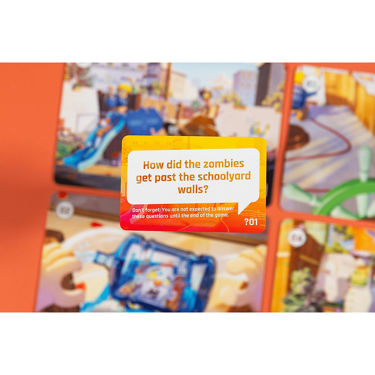 Scorpion Masqué Flashback (Zombie Kidz) | Cooperative Game for Kids and Families | Ages 7+ | 1 to 4 Players | 30 Minutes