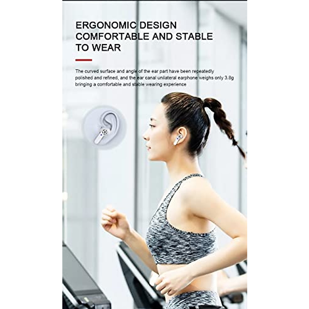 HAIHUANG Football World Cup Basketball Baseball Explosion Earphones LR01 in-Ear Touch TWS5.1 Wireless Bluetooth