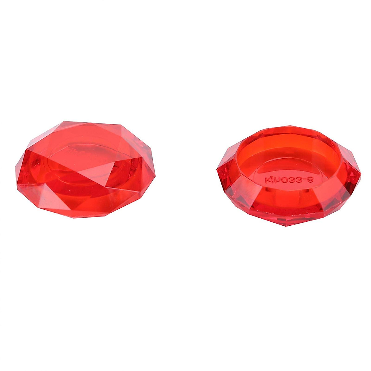 Thumb Grips Cover Professional Silicone Controller Thumb Stick Grip Joystick Button Cap Cover Universal Rocker Cap for PS3/PS4(red)