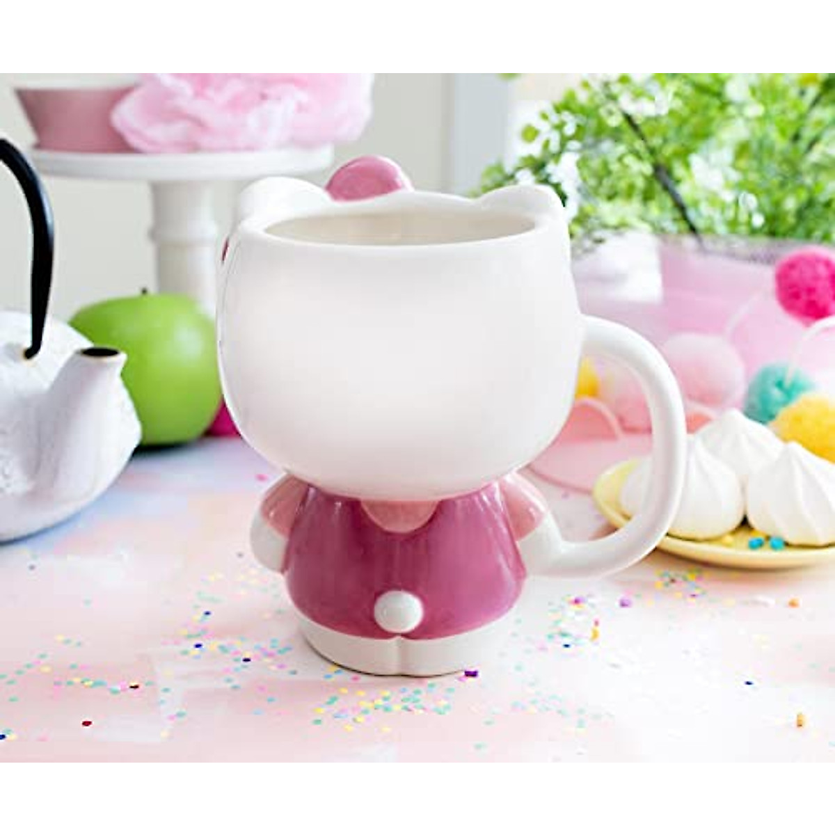 Sanrio Hello Kitty 3D Sculpted Ceramic Mug | Holds 20 Ounces