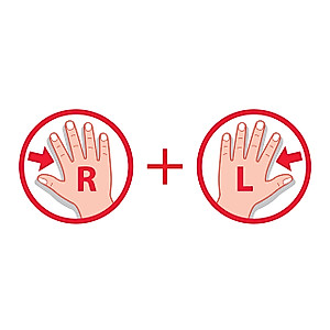 Creativity for Kids Faber-Castell Child Safe Scissors - Safety Scissors for Kids, Red