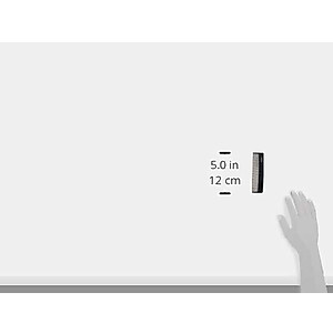 GOODY Ace Classic Bobby Pocket and Purse Hair Comb - 5 Inch, Black - Great for All Hair Types - Fine Comb Teeth for Thin to Medium Hair